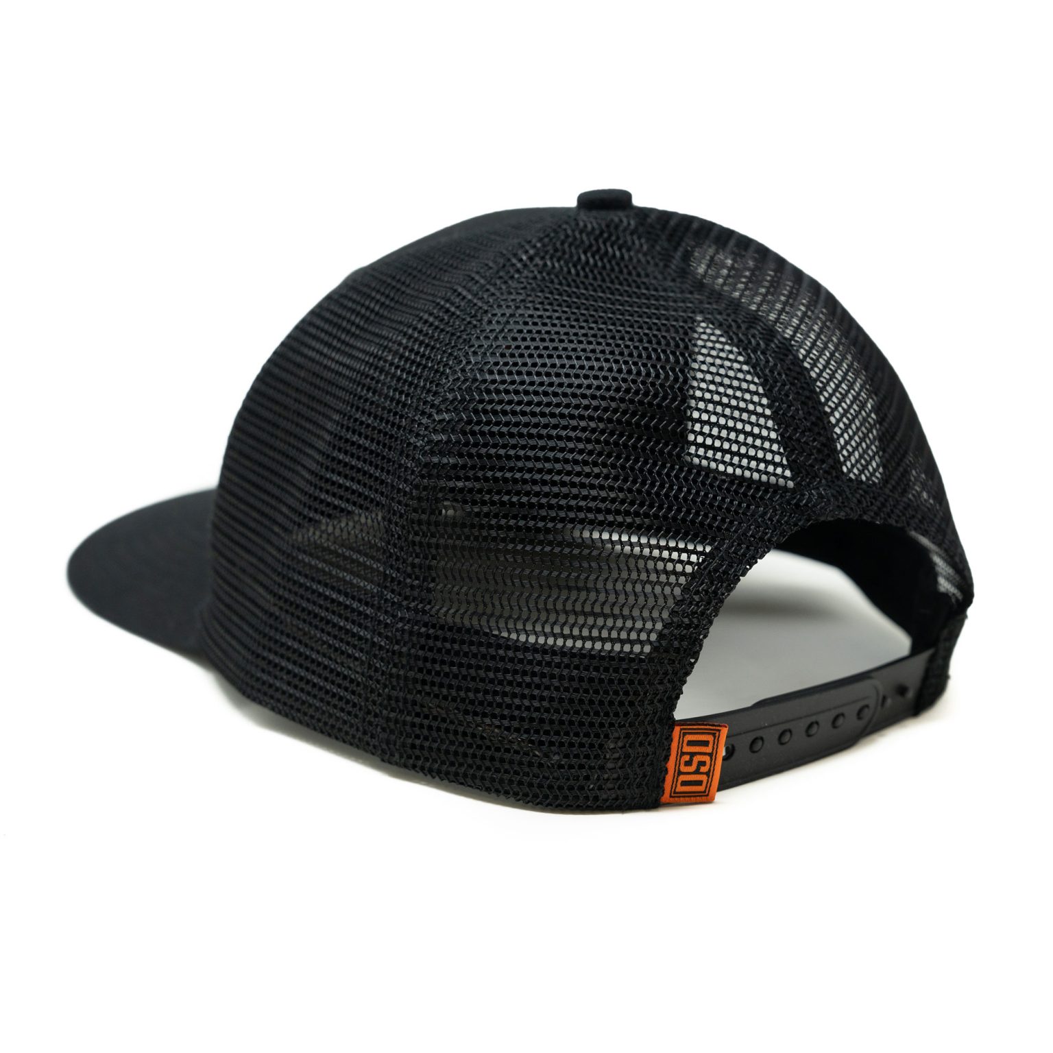 Embroidered Block Logo Hat | Black Snapback – Dave Smith Decoys