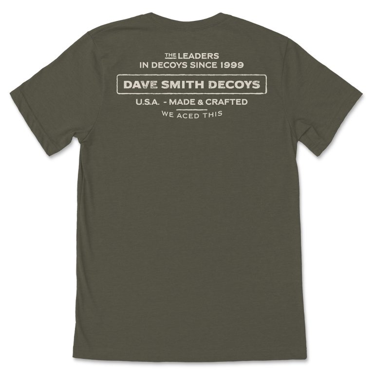 Lesser Logo Tee | Army – Dave Smith Decoys